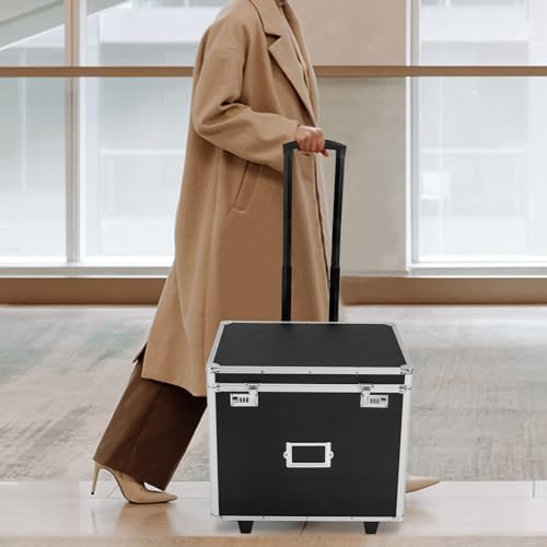 Amazon.com: Portable Locking File Storage Box, Aluminum Alloy File Lock ...