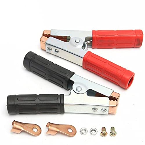 KADERA™ Heavy Duty Crocodile Alligator Clip Electrical Battery Clamp ...
