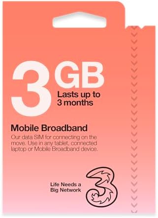 Three Mobile Pay As You Go Mobile Broadband 3 GB data SIM: Amazon.co.uk ...