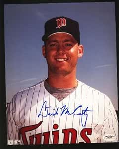 David Macarthy Signed 8x10 Color Photo~jsa~twins~ - Autographed MLB ...