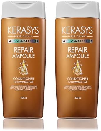 Amazon.com : Kerasys Advanced Keratin Ampoule Clinic for Damaged Hair ...