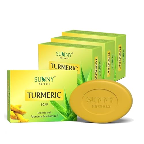 Sunny Herbals Turmeric Soap | Antioxidant & Antiseptic | Nourish and ...