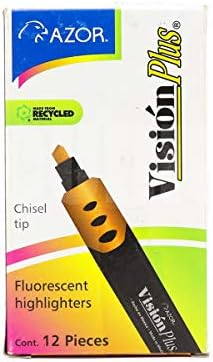 Azor 2600VE Marcatextos Vision Plus 12 piezas Colores Resaltador ...