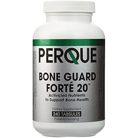 Amazon.com: Perque Bone Guard Forte 20 240 Tablets by Perque : Health ...