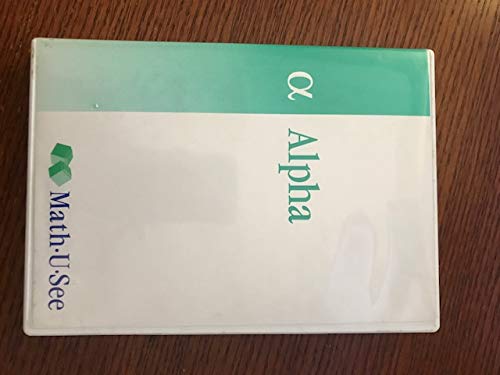 Math-U-See Alpha Teacher Pack (Complete Kit): Steven P. Demme: Amazon.com: Books