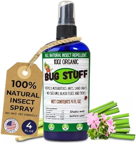 Amazon.com : Bug Stuff All Natural Bug Spray | Keeps All Flying ...