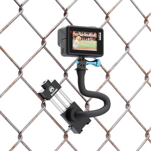 Amazon.com: Flexible Fence Mount for Mevo Start GoPro Phone Pocket Radar - More Flexible ...
