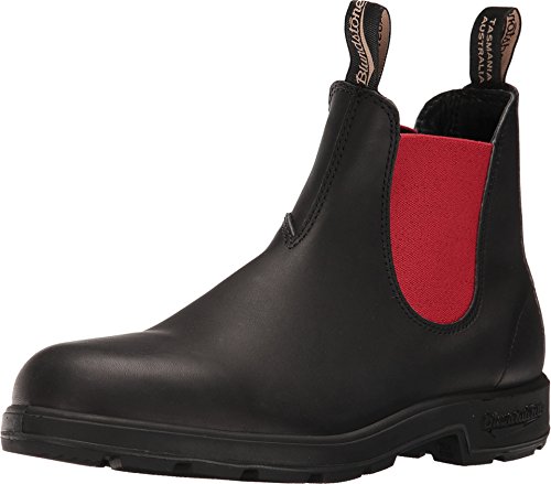 Snapklik.com : Unisex 508 Leather Black Red Boots 11.5 W / 9.5 M US