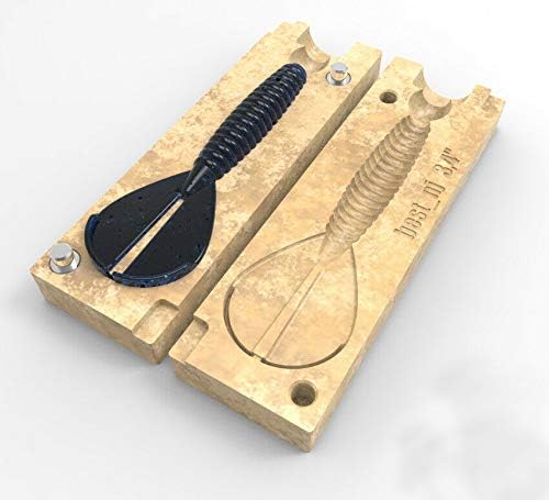 Amazon.com : Soft Plastiс Mold Lure Injection Molds Fishing Lures Mold ...