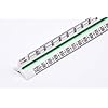 Helix 300mm Metric Triangular Scale Ruler, Red : Amazon.co.uk ...