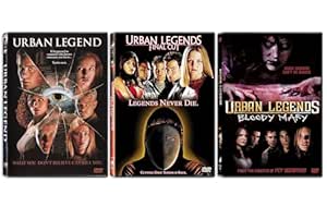 Amazon.com: Urban Legends Complete Trilogy Film Series DVD Collection ...