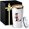 Amazon.com | 20 Oz Insulated Coffee Cup with Lid Car Tumbler Travel Mug ...