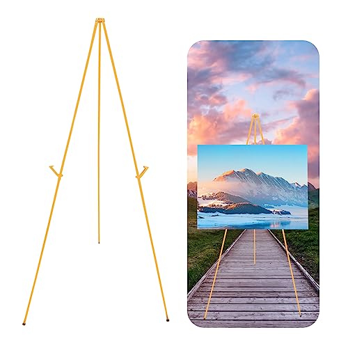 Portable Artist Easel Stand 66 Inches,Kids Easel Adjustable Height with ...