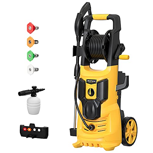 WestForce 3500 PSI Electric Pressure Washer, 1.85 GPM 1900 W Electric ...