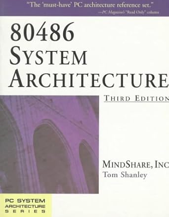 Buy 80486 System Architecture (PC System Architecture Series) Book ...