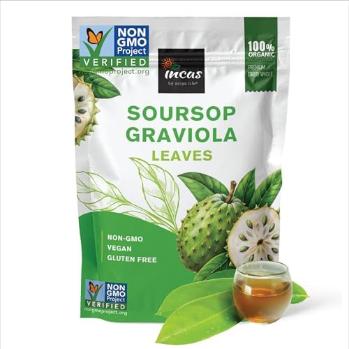 Amazon.com : ORGANIC Dried Soursop Graviola Guanabana 100% Pure Leaves ...