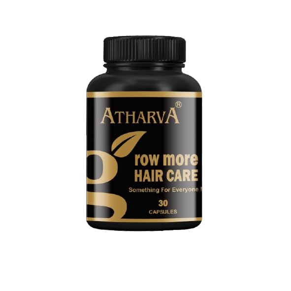 Atharwa Grow More Hair Care Capsule Pack of 30 (Promote hair growth ...