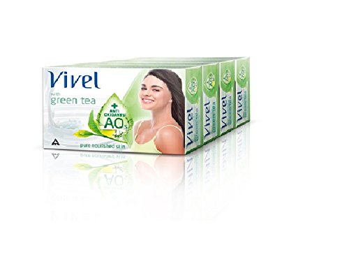 Buy Vivel Green Tea Soap, 100g (Pack of 4) Online at Low Prices in ...