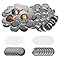 Amazon.com: 200 Sets 1.45 Inch Button Maker Supplies 37mm Button Making ...