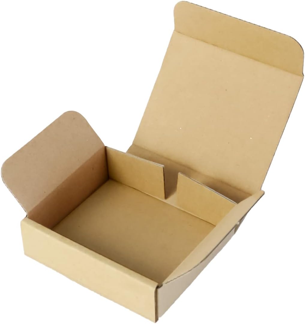 Amazon.co.jp: アースダンボール 小型ダンボール箱 封筒専用 名刺サイズ 10枚 定形外郵便 ミニ 箱 ID0409 : 文房具 ...