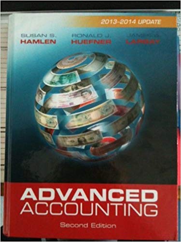 ADVANCED ACCOUNTING-W/ACCESS: Susan S. Hamlen, Ronald J. Huefner, James ...