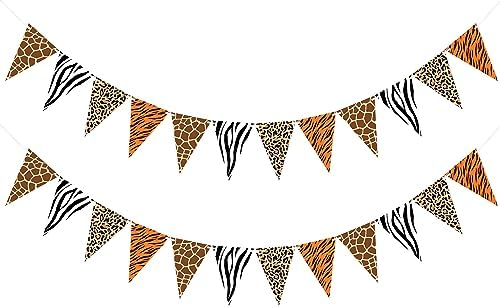 Amazon.com: Jungle Safari High-Chair Banner Party Supplies - African ...