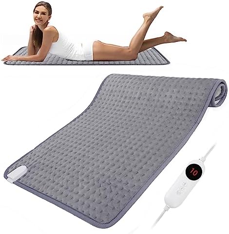 Amazon.com: OCSOSO XL Heating pad - King Size Electric Heating pad 20"x ...