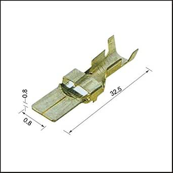 Amazon.com: Davitu Terminals wire connector female cable connector male automotive Plugs sockets ...
