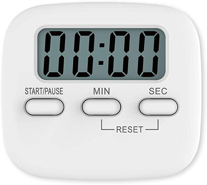 Besillia Kitchen Timer with Large LCD Display Digital Kitchen Timer ...