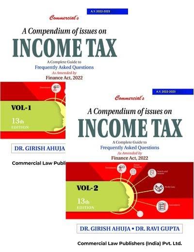 Buy A Compendium of Issues on Income Tax (Set of 2 Vols.) Book Online ...