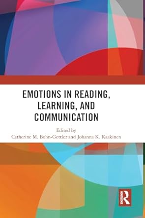 Emotions in Reading, Learning, and Communication : Buy Online at Best ...