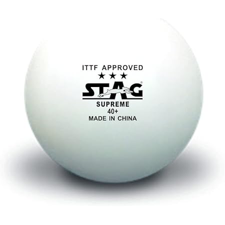 Buy Stag Iconic High Performance 3 Star Supreme Table Tennis (T.T ...