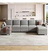 Amazon.com: beyond SMART Lovseat,Modular Sectional Sofa, Couches for ...
