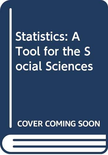 Buy Statistics: A Tool for the Social Sciences Book Online at Low ...