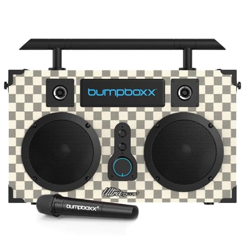Retro Boombox Speaker Bumpboxx Freestyle Pro Bluetooth Boombox - 750W ...