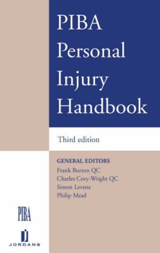 Piba Personal Injuries Handbook: Mead, P.: 9781846610547: Amazon.com: Books