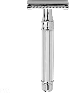 Edwin Jagger Double Edge Safety Razor, Regular Handle, Chrome Octagonal ...