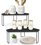 Amazon.com: Ameuphercy Kitchen Countertop Organizer Corner Shelf, Wood ...