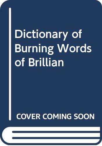 Amazon.co.jp: Dictionary of Burning Words of Brillian : 洋書