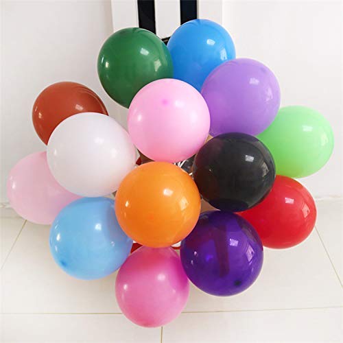 Drishti® Birthday Party Mix-Color Balloons (Pack of 50) : Amazon.in ...