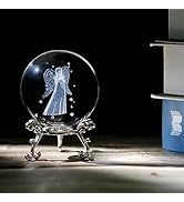 Amazon.com: 60mm Tree of Life Crystal Ball with Stand 3D Laser Engraved ...