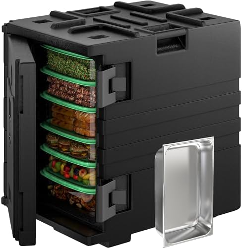 Amazon.com: YITAHOME Insulated Food Pan Carrier, 82 Qt LLDPE Hot Box ...