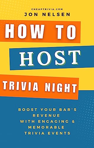 Amazon.com: How to Host Trivia Night: Boost Your Bar's Revenue with ...