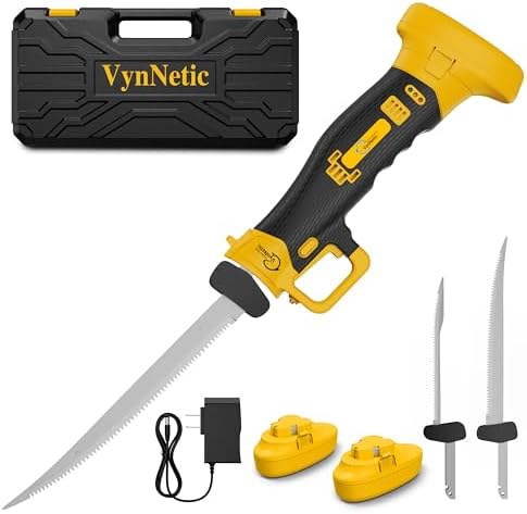 Amazon.com : WORKPRO 12V Cordless Electric Fillet Knife with 8'' and 10 ...