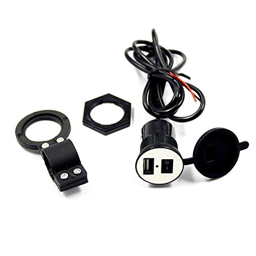 Motorcycle Accessory 12V/24V Waterproof Motorcycle USB Power Charger ...