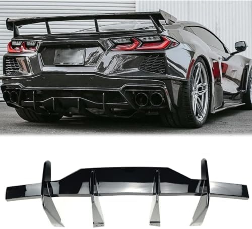 Amazon.com: SKYYO Rear Bumper Diffuser ABS Compatible with Chevy ...