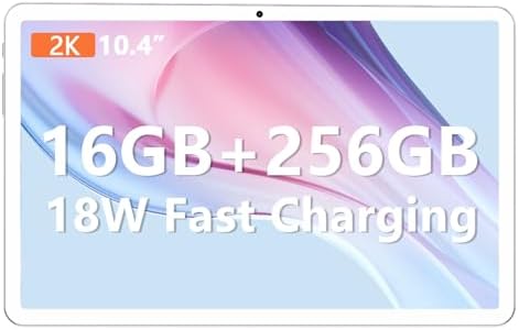VASOUN 10.4 inch Octa-Core Tablet with 5G WiFi, 2K Screen FHD IPS SIM ...