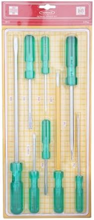 Taparia 829 I Steel (8.0 x 1.2mm) Insulated Screw Driver (Yellow and ...