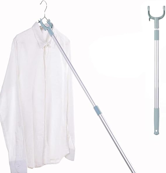 Generic Retractable Clothes Pole Telescoping Long Reach Sticks ...