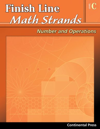 Math Workbooks: Finish Line Math Strands: Number and Operations, Level ...